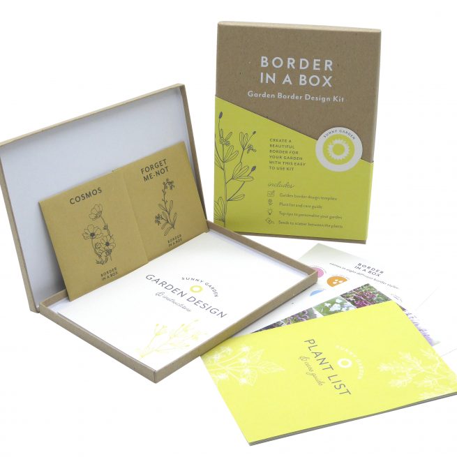 Ready-made Sunny garden design kit by Border in a Box